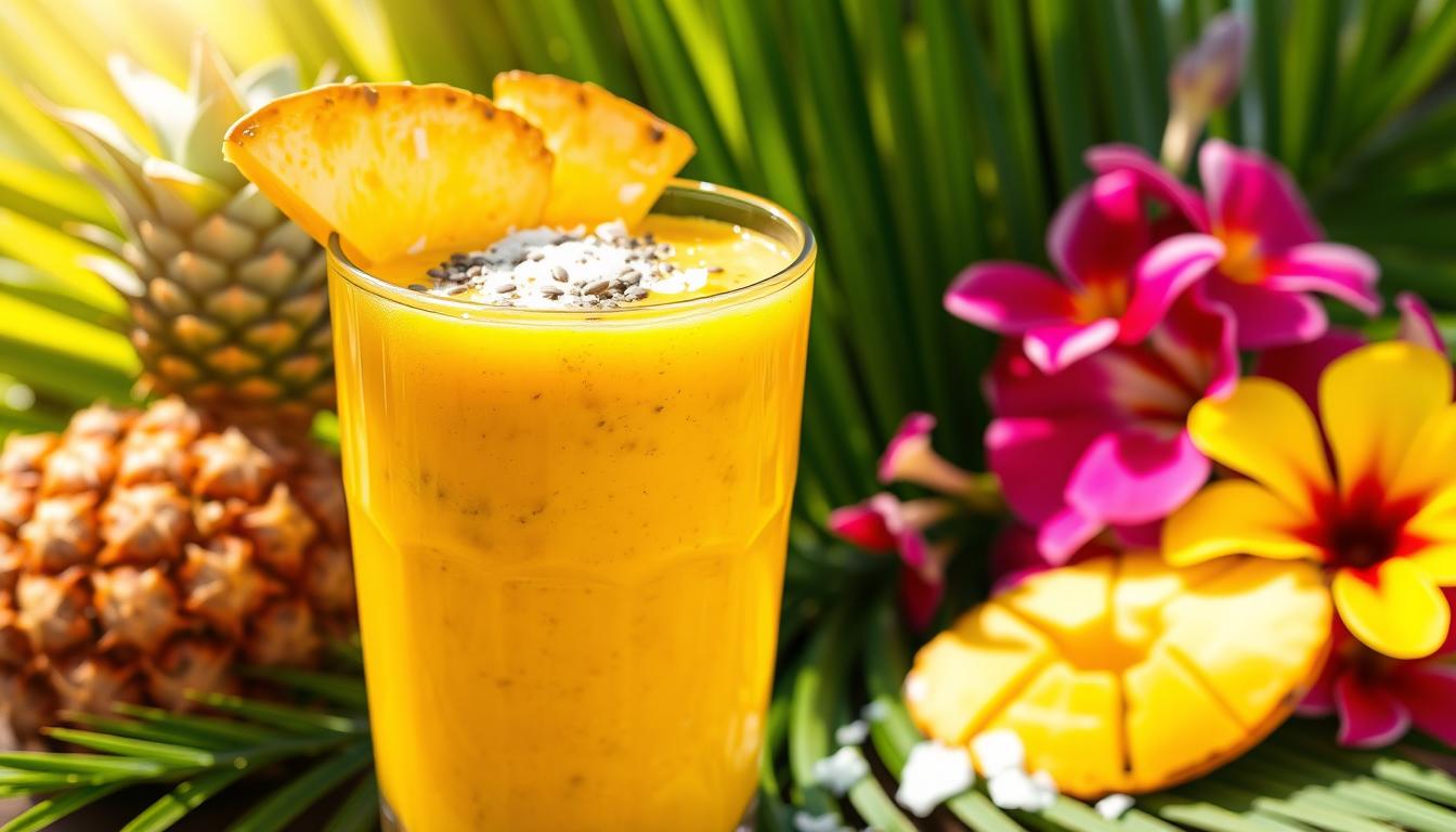 Tropical Turmeric Glow Smoothie - Bowl N Balance