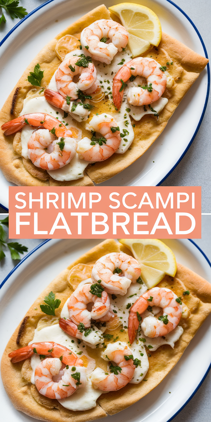 Shrimp Scampi Flatbread – Bowl N Balance
