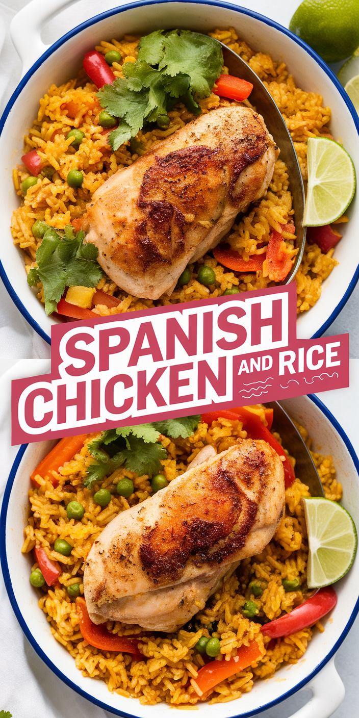 Spanish Chicken and Rice (Arroz con Pollo) - Bowl N Balance