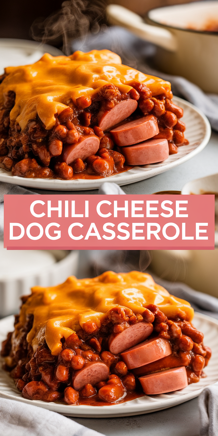 Chili Chesse Dog Casserole - Bowl N Balance