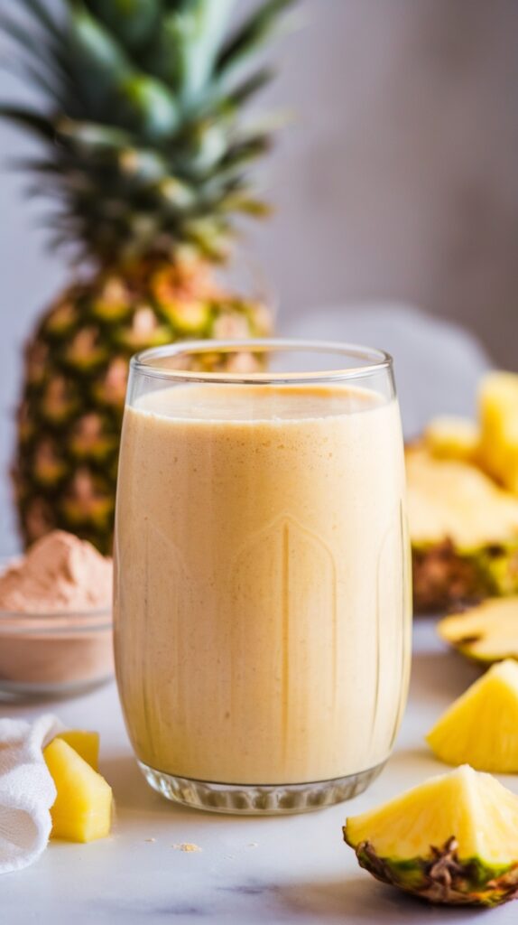 12 Delicious Pineapple Smoothie Recipes - Bowl N Balance